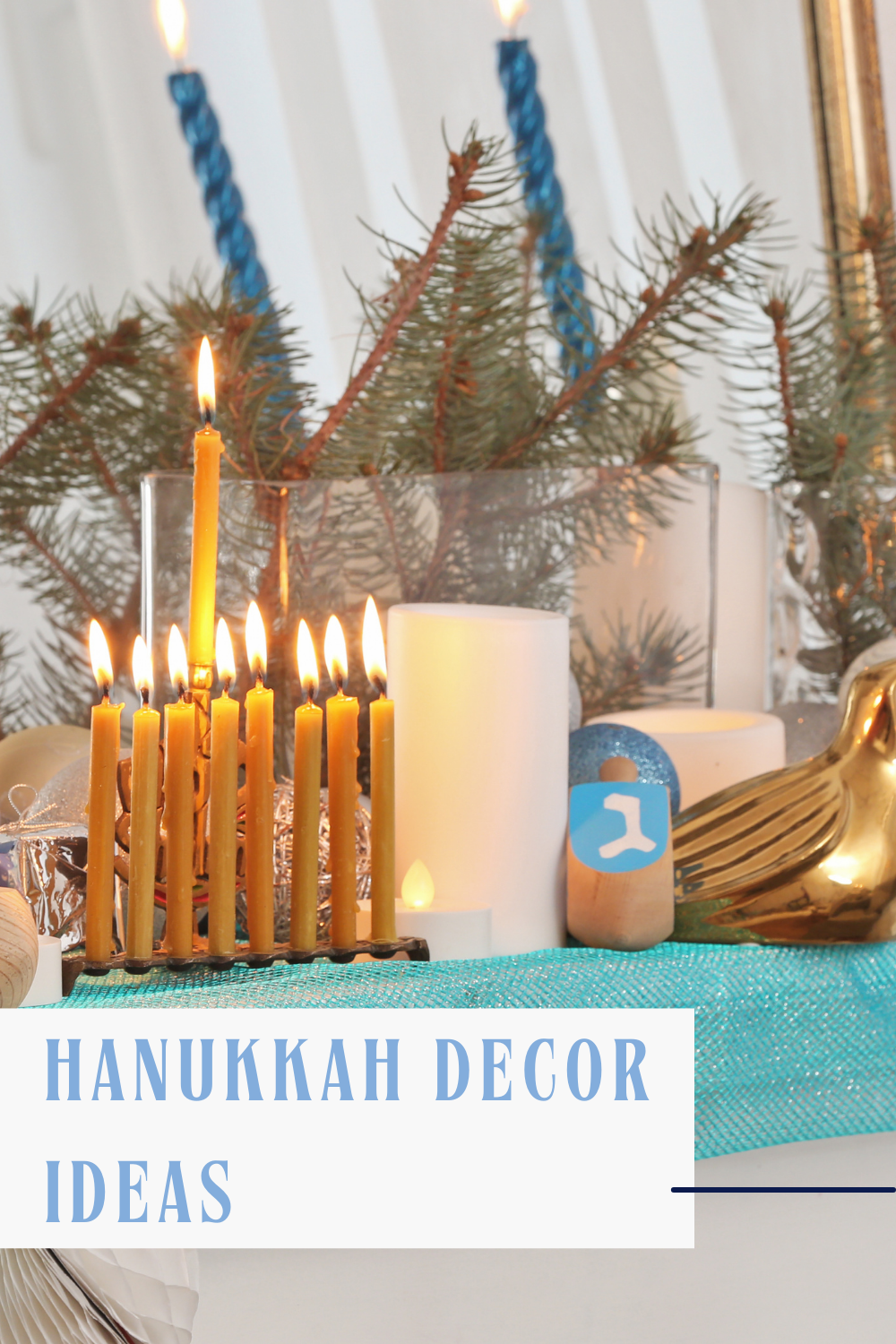 8 Stunning Hanukkah Decor Ideas to Brighten Up Your Home This Holiday ...
